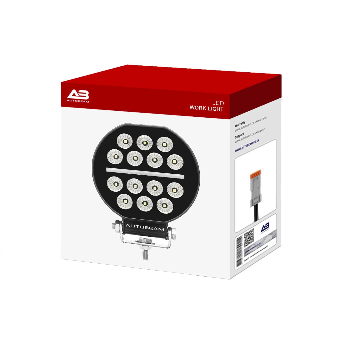 LED Work light | DRL + Quad-row | 4" – Autobeam