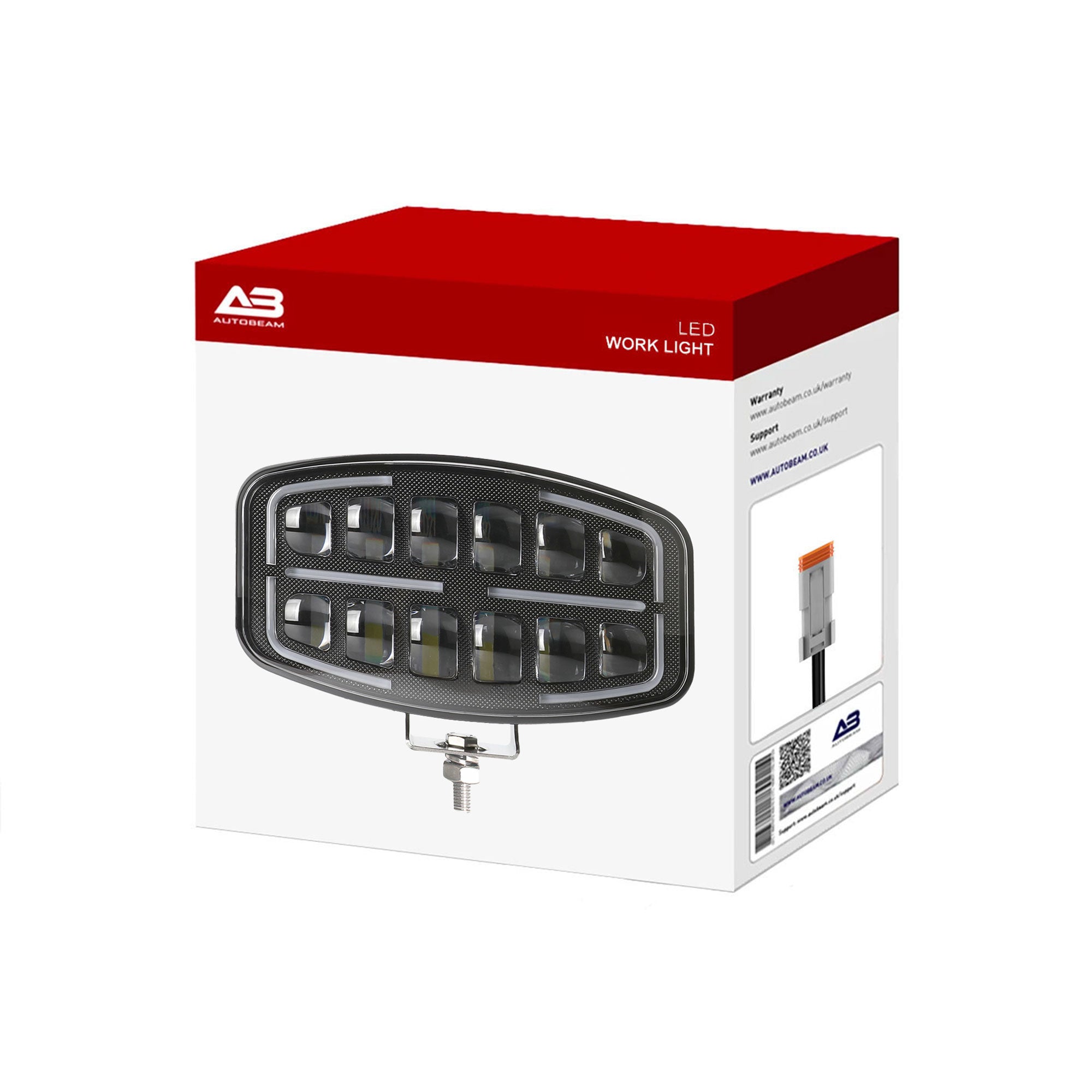 LED Work light | DRL + Dual-row | Oval – Autobeam
