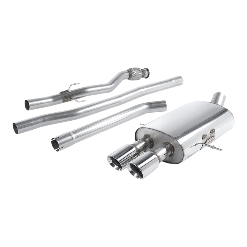 Milltek New Mini Mk2 (R58) Cooper S Coupe 2011-2015 Cat-back Exhaust ...